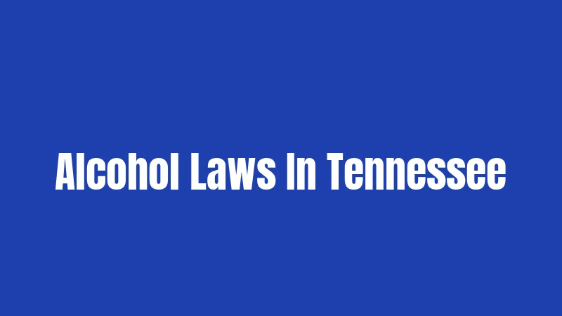 Alcohol Laws in Tennessee (2026): Rules You Actually Need to Know
