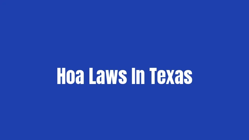 Texas HOA Laws in 2026: What Just Changed (And Why It Matters)